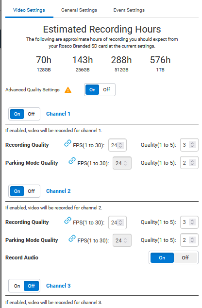 RoscoLive v2.35.0 Geotab Add-In Feature Snapshot